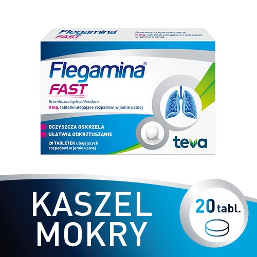 FLEGAMINA Fast 8 mg tabletki - apteka internetowa Olmed