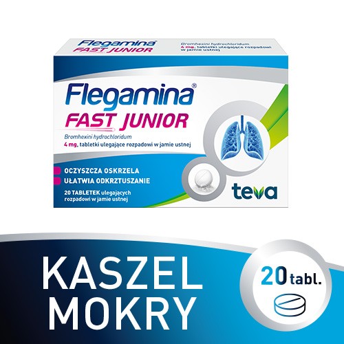 FLEGAMINA Fast Junior 4 mg - lek bez recepty - apteka internetowa Olmed