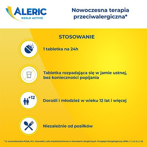 Zestaw Aleric Deslo Active - lek przeciwalergiczny - apteka internetowa ...