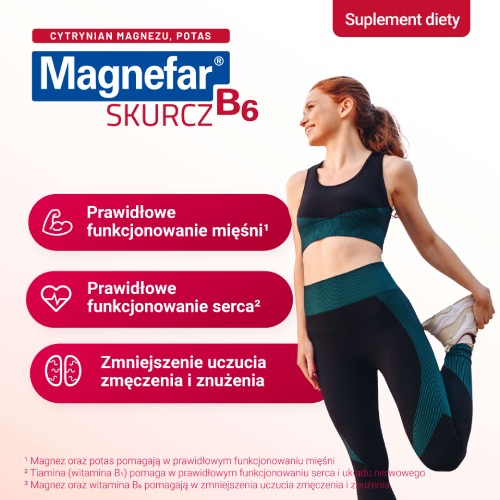 Magnefar B6 Skurcz - apteka internetowa Olmed