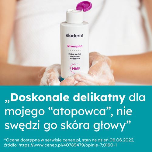 ELODERM Szampon - 200 ml – cena, właściwości i opinie na AptekaOlmed.pl