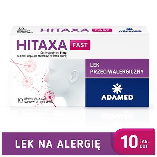Hitaxa Fast, 5mg - lek bez recepty - apteka Olmed