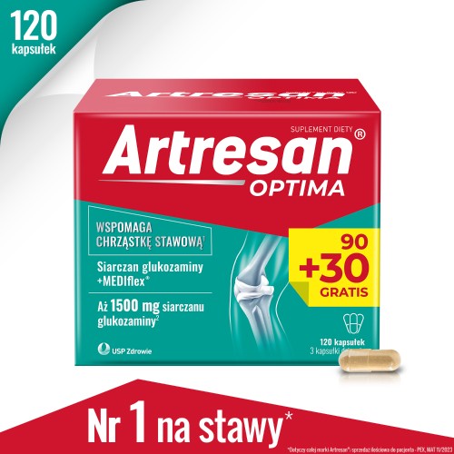Artresan Optima, 120 kapsułek - apteka internetowa Olmed
