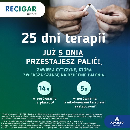 Recigar 1,5 mg, 100 tabletek- lek bez recepty - apteka internetowa Olmed.