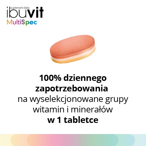 Ibuvit MultiSpec, 30 tabl. - suplement diety