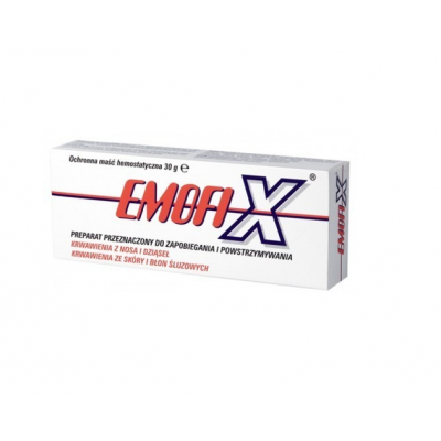 EMOFIX Maść hemostatyczna, 30 g – cena, właściwości i opinie na ...