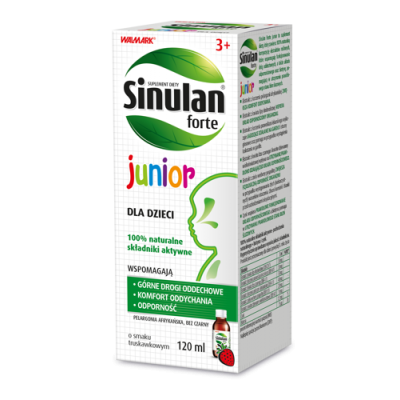 SINULAN FORTE JUNIOR Syrop - 120 ml - syrop dla dzieci