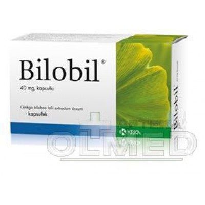 BILOBIL 40 mg - 90 kapsułek – cena, właściwości i opinie na AptekaOlmed.pl