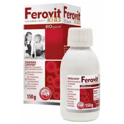 Ferovit Bio Special Kids płyn - 150 g – cena, właściwości i opinie na ...