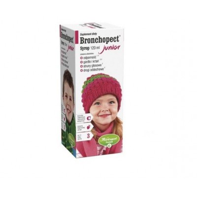 Bronchopect Junior syrop - 120 ml (26760) – cena, właściwości i opinie ...