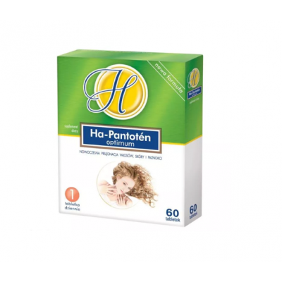 Ha-Pantoten Optimum - 120 tabletek – cena, właściwości i opinie na ...