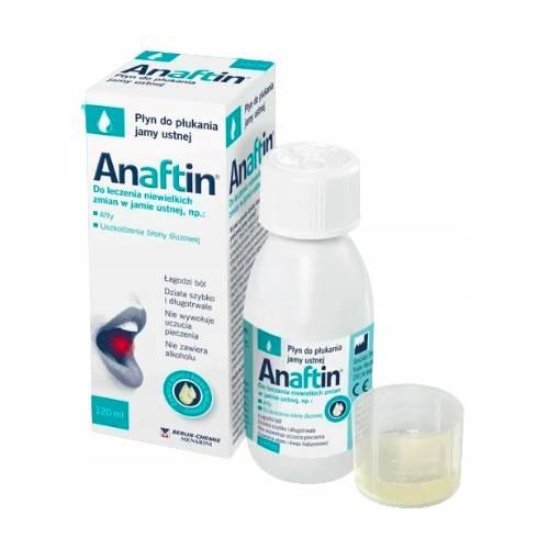 Anaftin płyn na afty - 120 ml – cena, właściwości i opinie na ...
