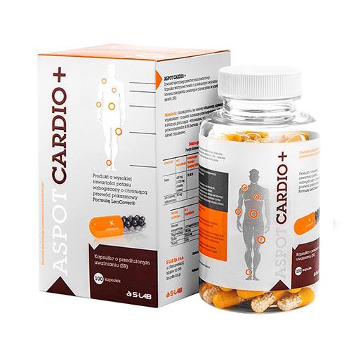 Aspot Cardio+ - 100 kapsułek – cena, właściwości i opinie na AptekaOlmed.pl
