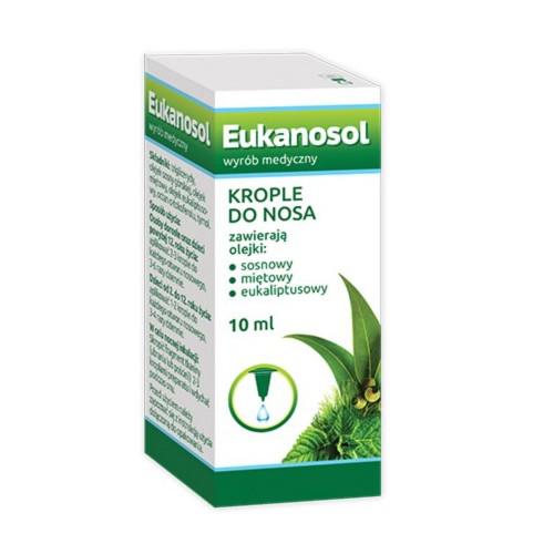Eukanosol Krople do nosa -10ml – cena, właściwości i opinie na AptekaOlmed.pl