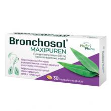 BRONCHOSOL Maxipuren 200 mg, 30 kaps. - lek bez recepty w aptece Olmed