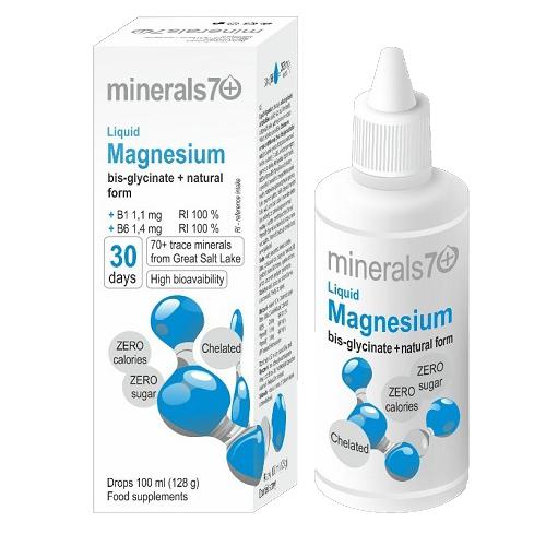Minerals7+ Magnesium Liquid - suplement diety - apteka internetowa Olmed