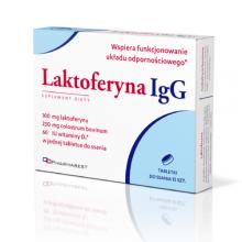 Laktoferyna IgG, 15 tabletek do ssania - suplement diety z colostrum, laktoferyną i witaminą D3 ...