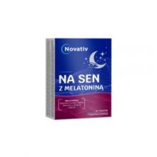 Novativ Na sen z melatoniną, 30tabl. - suplement diety - apteka Olmed