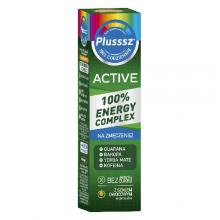 Plusssz Active 100% Energy Complex, Opakowanie zawiera 20 tabletek ...