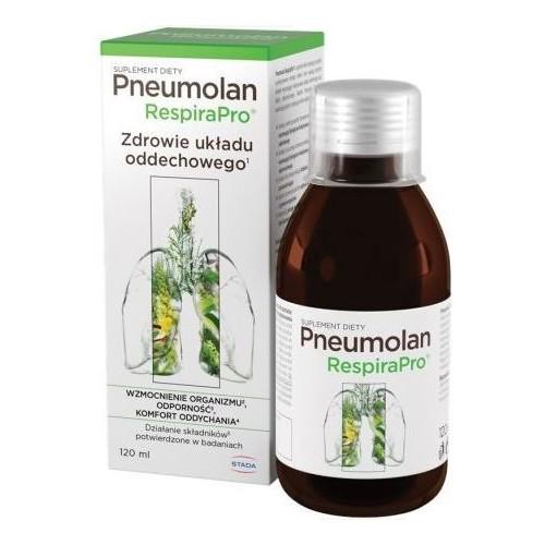 Pneumolan RespiraPro, 120ml - suplement diety - apteka Olmed