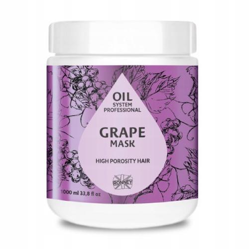 RONNEY Oil System Professional Grape Mask - maska do włosów ...