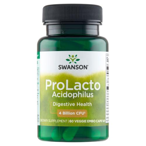 SWANSON Probiotic Prolacto Acidophilus - 60 kapsułek – cena ...